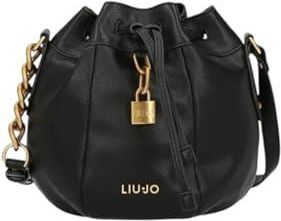 Liu Jo Sac &agrave; bandouli&egrave;re &agrave; seau AA5070E0033, Noir, Taille unique