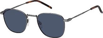 Tommy Hilfiger Lunettes de Soleil TOMMY HILFIGER TH 1873/S R80 MATTE DARK RUTHENIUM 51/22/145 Homme