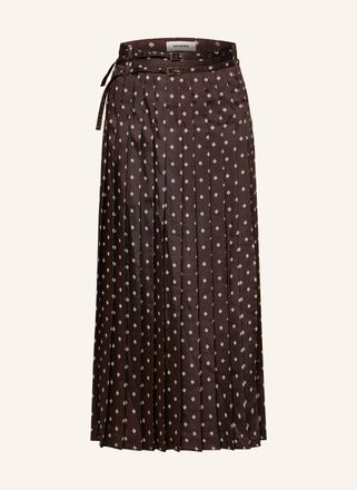 Sandro Sandro Faltenrock braun