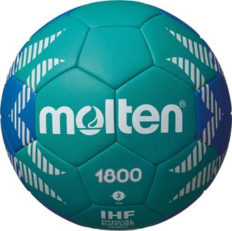 Molten HA1800 Handball, Green/Blue, 2