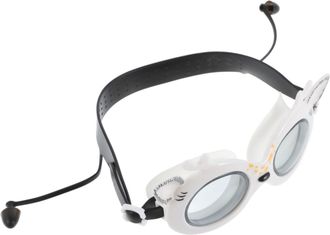 Aboofan Schwimmbrille Cartoon Weiß Anti beschlag Hautfreundliches Silikon Elastisches Kopfband Komfortabel HD linsen für Passform für Schwimmsport und Wassers