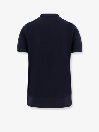 HUGO BOSS Mens Polo Shirt Virgin Wool Blue T-shirts And Polos