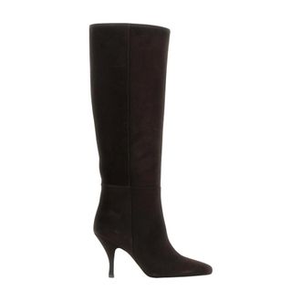 Semicouture Femme, Chaussures, Brun, Taille: 36 EU Bottes &agrave; talon Lucinda en daim