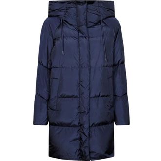 Max Mara Newbembo Midi Parka - - Coats - Damen - Blau - 3XS