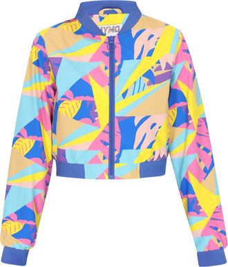 Mymo Jacke Frauen blau mehrfarbig