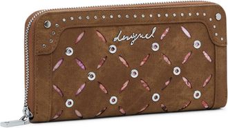 Desigual Geldbörse Mone Yankee Fiona Long Wallet Camel braun