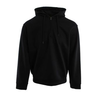 Armani Kapuzenpullover mit kurzem Rei&szlig;verschluss - - Sweatshirts & Hoodies - Herren - Schwarzk - XL