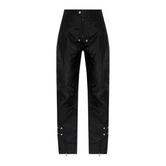 Rick Owens Femme, Pantalons, Noir, Taille: 34 FR Pantalon Ceintur&eacute;