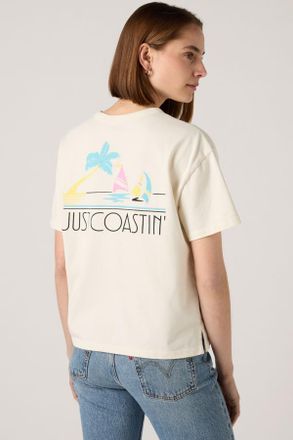 Levi's T Shirt Graphique Vintage - Femme - Blanc / Just Coastin Egret - XL