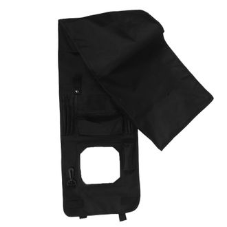 Artibetter Organizer f&uuml;r Spindt&uuml;ren H&auml;ngende Aufbewahrungstasche aus Robustem Material 28X132cm Schwarz Mehrfachtaschen f&uuml;r B&uuml;ro Schule und Fitnessstudio Zur Eff