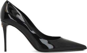 Dolce & Gabbana Femme, Chaussures, Noir, Taille: 38 1/2 EU Escarpins Cardinale