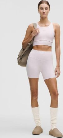 lululemon Jambi&egrave;res maille torsad&eacute;e en laine m&eacute;lang&eacute;e pour Femmes - Taille L/XL