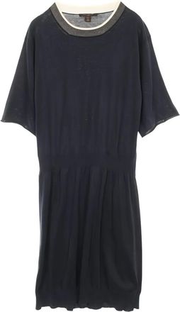 Louis Vuitton robe en maille (années 2010) - Bleu