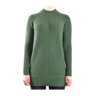Michael Kors Gr&uuml;ner Wollstrick Rundhals - - Knitwear - Damen - Gr&uuml;n - XS