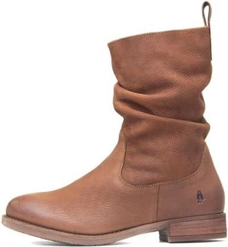Hush Puppies Femme Emilia Botte mi-Mollet, Peau, 38 EU