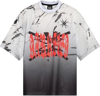 44 Label Group Homme, Tops, Gris, Taille: S T-shirt Perfor&eacute;