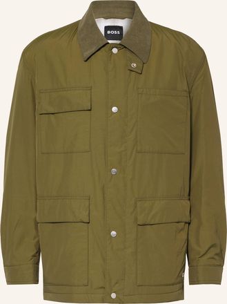 HUGO BOSS Fieldjacket Corpo gruen