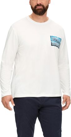 s.Oliver Longsleeve aus Baumwollstretch