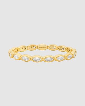 Michael Kors Marquise Stretch-Tennisarmband in Gold