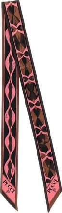 Pucci Bandeau en soie imprim&eacute; mixte - Femme - Accessoires - Multicolore - Taille: ONE Size