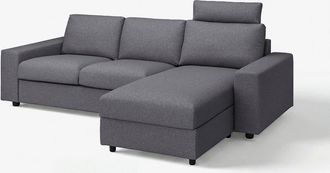 IKEA VIMLE Bezug 3er-Sofa+R&eacute;camiere
