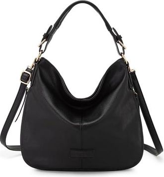 Montana West Sacs Hobo pour femmes sacs à main et sacs à main à bandoulière, Noir Mw