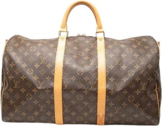 Louis Vuitton unisex, Pre-owned, Brun, Taille: ONE Size Keepall Bandouliere Monogram Boston Bag doccasion
