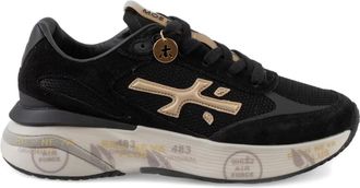 Premiata Sneakers mit Logo-Anhänger - Schwarz