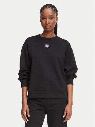 HUGO BOSS Sweatshirt Deroxina_12 50576467 Schwarz Relaxed Fit