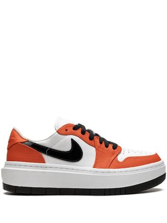 Nike Jordan baskets Air Jordan 1 Brilliant Orange - Blanc