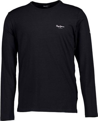 Pepe Jeans London Herren Longsleeve schwarz Slim Fit