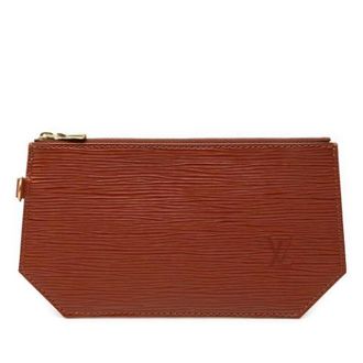 Louis Vuitton Pre-owned Epi Pouch - Femme - Pre-owned - Brun - Taille: ONE Size