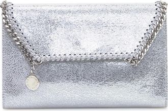 Stella McCartney Femme, Sacs, Gris, Taille: ONE Size Falabella Wallet-On-Chain