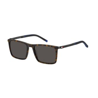 Tommy Hilfiger unisex, Accessoires, Brun, Taille: 55 MM Lunettes de Soleil de Qualité TH 2077/S