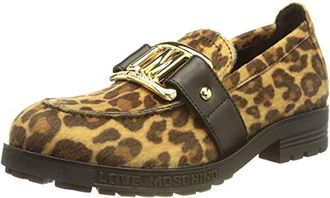 Love Moschino Femme Collection Automne Hiver 2021 Chaussure, Blanc, 39 EU