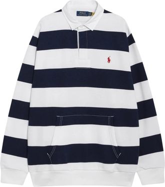 Polo Ralph Lauren Rugby Shirt - - Tops - Herren - Blau - S