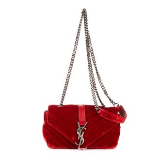 Saint Laurent Crossbody Bags - Mini College Crossbody - Gr. unisize - in Rot - f&uuml;r Damen