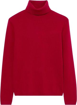 Brooks Brothers Femme, Pulls, Rouge, Taille: 38 FR Cashmere Turtleneck Sweater