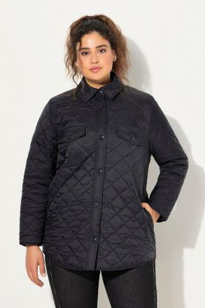 Ulla Popken Steppjacke Stepp-Hemdjacke