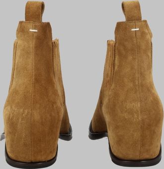 Maison Margiela Heel-Less Chelsea Western Boot - Brown