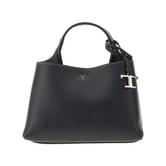 Tod's Grain leather micro shopping bag Woman One Size