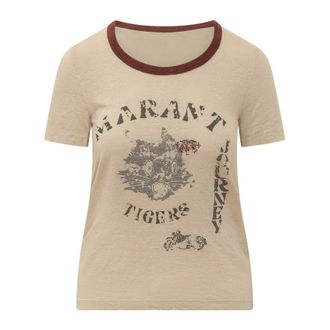 Isabel Marant Kiliann Tee - - Tops - Damen - Beige - M