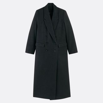 La Redoute Collections Manteau Maxi Long Fermeture Boutonn&eacute;e Plein Hiver