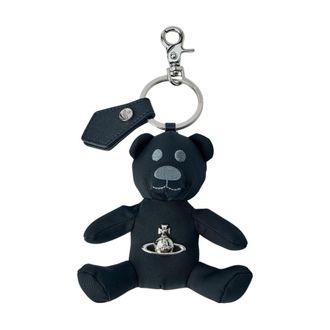 Vivienne Westwood B&auml;ren-Schl&uuml;sselanh&auml;nger mit Logo-Plakette - - Accessories - Herren - Schwarzk - ONE SIZE