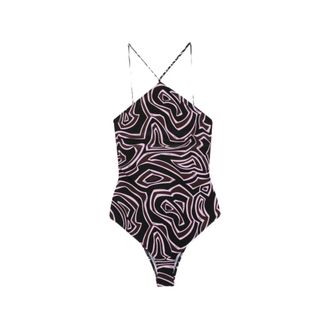 Pucci Iride Neckholder-Badeanzug - - Swimwear - Damen - Braun - S