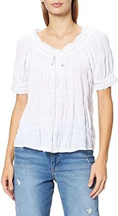 QS by s.Oliver Q/S designed by - s.Oliver 510.10.106.10.100.2100009 Blouse, Blanc, 34 Femme