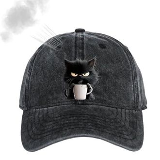 Generico Casquettes de baseball, casquette de sport avec animaux et dessins animés - Casquette respirante réglable unisexe vintage pour randonnée, course à pie