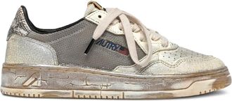 Autry Medalist cracked sneakers - Grau