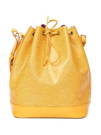 Louis Vuitton sac seau Noe GM &agrave; lien de resserrage - Jaune