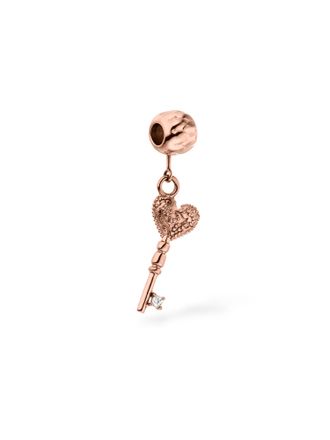 Purelei Lei Heart Key Charm